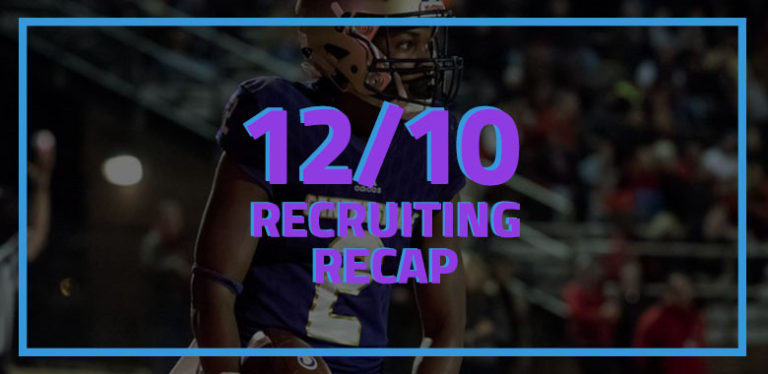 Recruit Georgia | Recruiting Recap 12/10 - Recruit Georgia